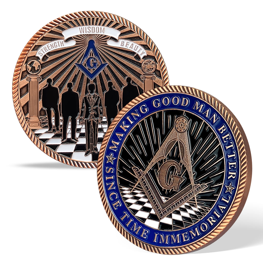 Military Challenge Coin Display Wooden Holder Shadow Box Cherry Finish ...