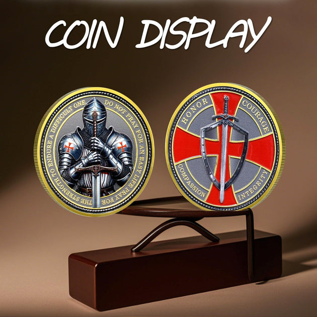 Knights Templar Coin Christian Challenge Coin – Atsknskgift.com